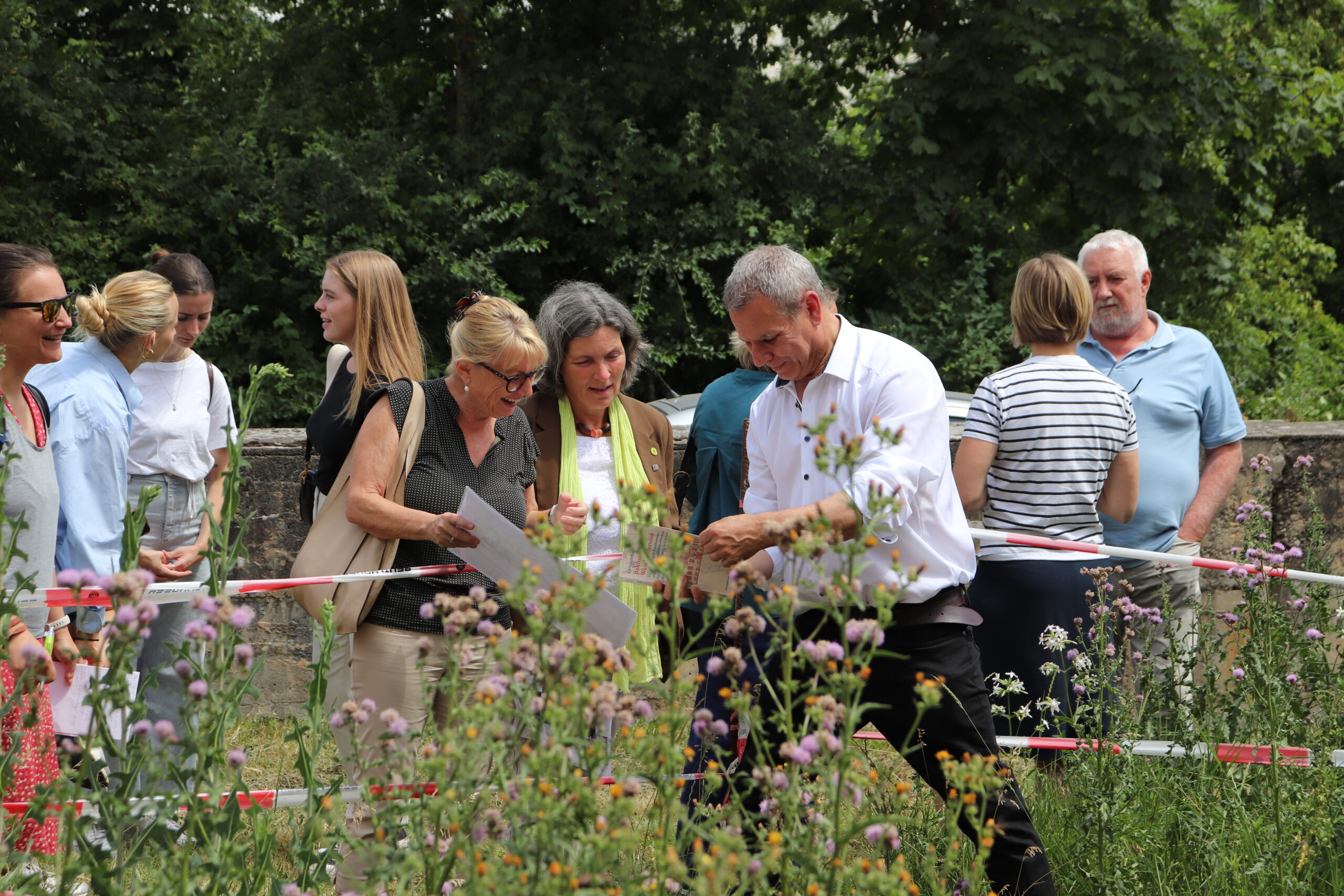 MdL Sabine Weigand auf Denkmaltour | GRÜNE WÜRZBURG-LAND